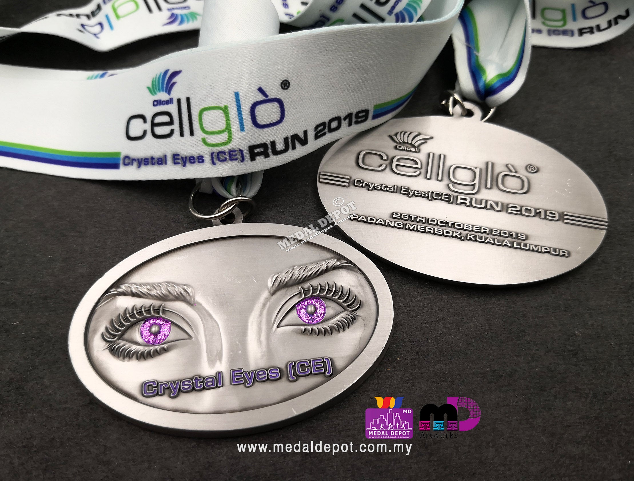 Cellglo Crystal Eyes Run 2019 – Medal Depot