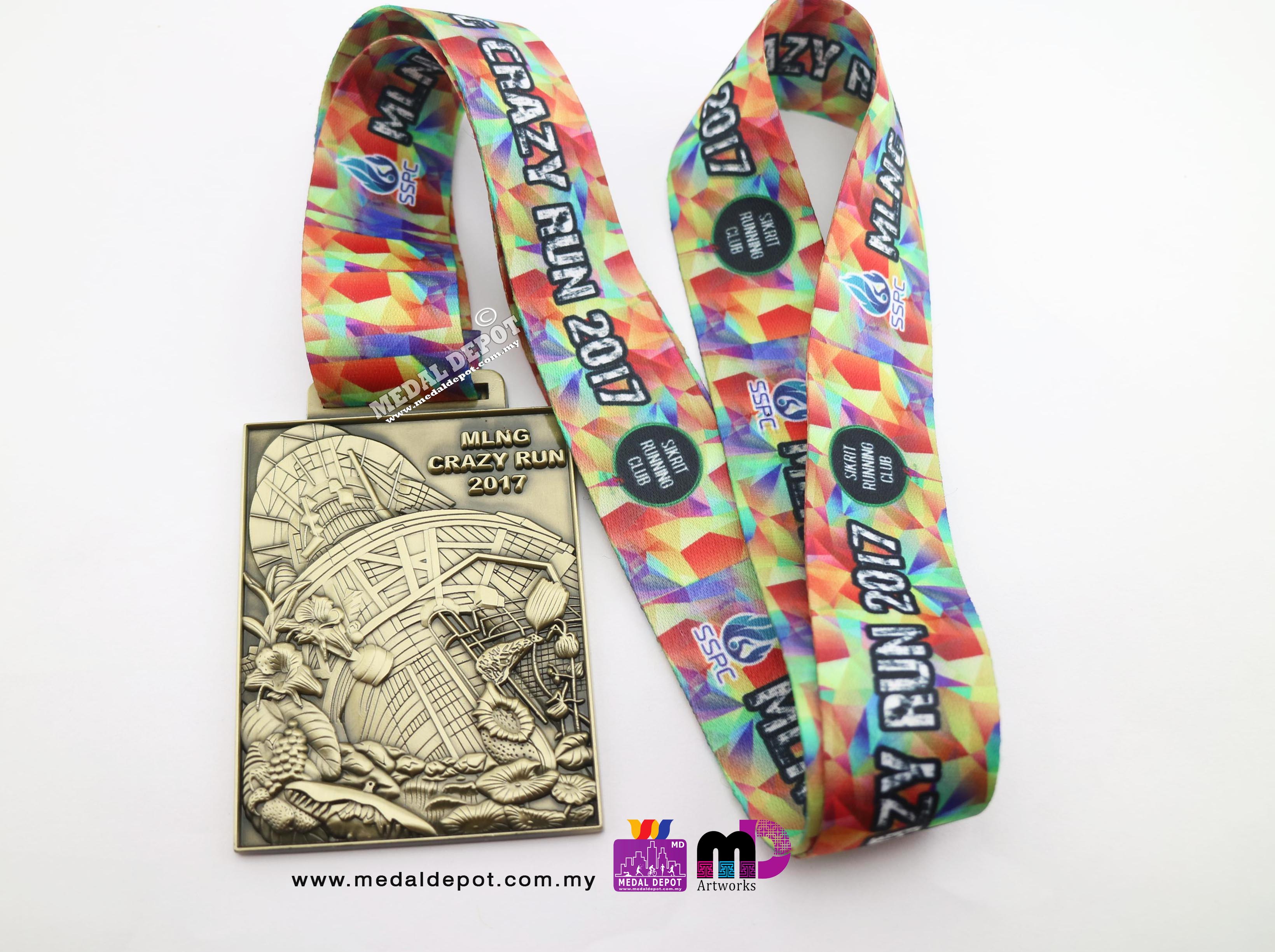 MLNG Crazy Run 2017 – Medal Depot