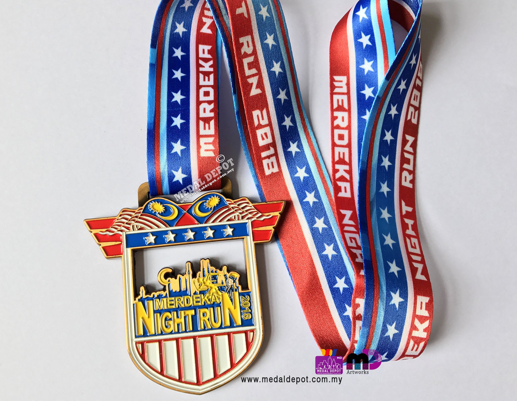 Merdeka Night Run 2018 – Medal Depot